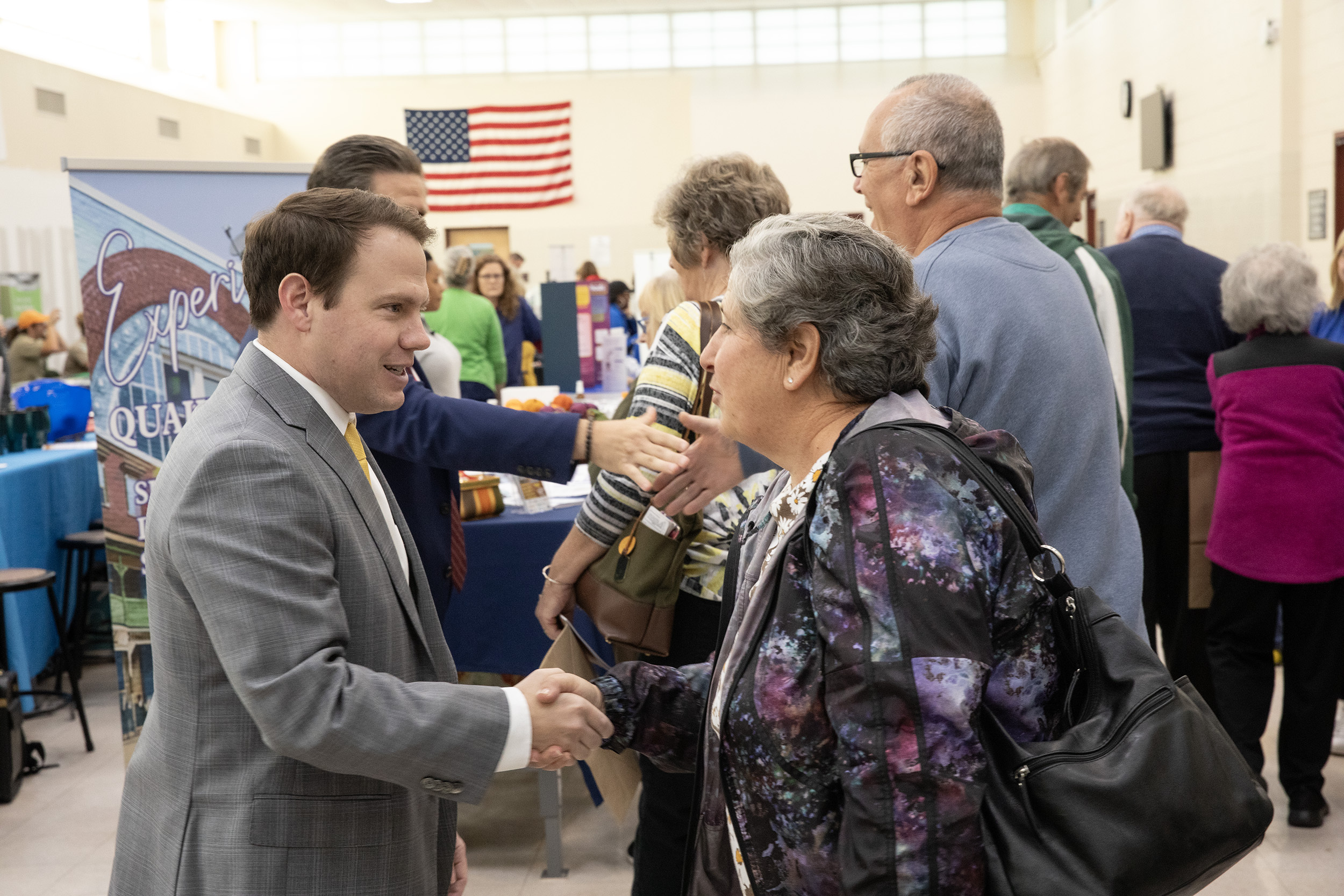 Coleman Draws Large Crowd at Senior Expo - Senator Coleman