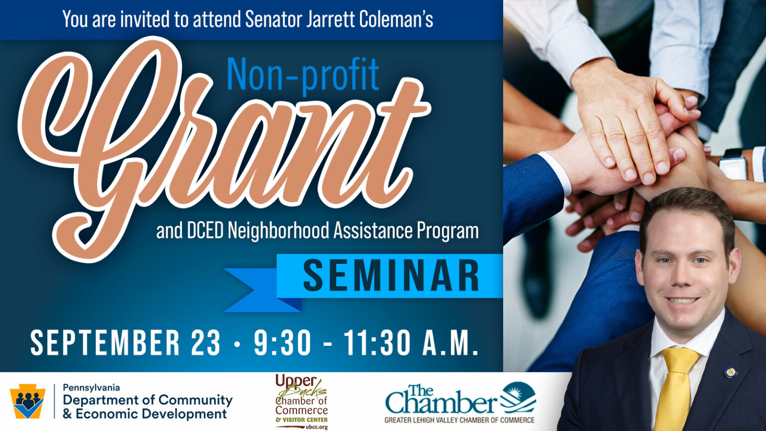 Senator Coleman Non-Profit Grant and DCED Neighborhood Assistance ...
